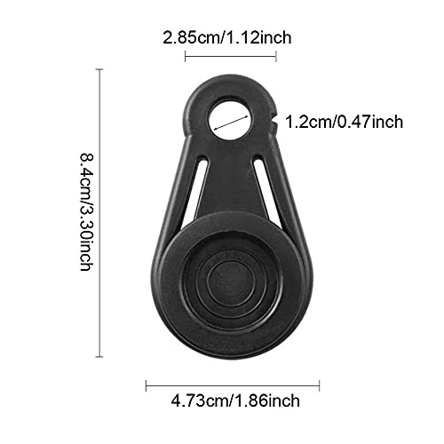 UXZDX CUJUX 10pcs/Set Awning Clamp Heavy Duty Travel Movable Tarp Clip Multifunction Tent Grip Windproof Outdoor Camping Hiking Easy Install
