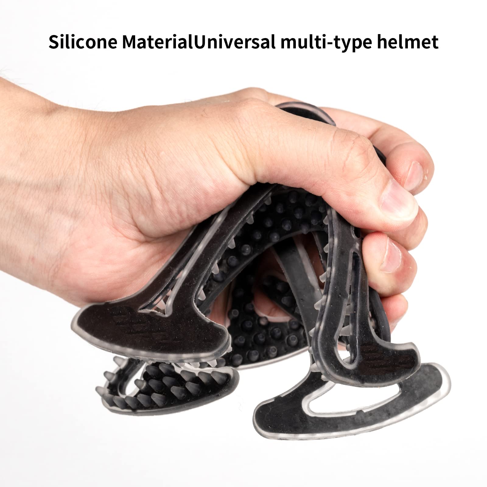 YUANSHAO Universal Bicycle Helmet Pads, Bicycle Replacement Helmet Pads Mats for Bike Cycling Motorcycle Helmet with Storage Bag(Helmet Not Included)