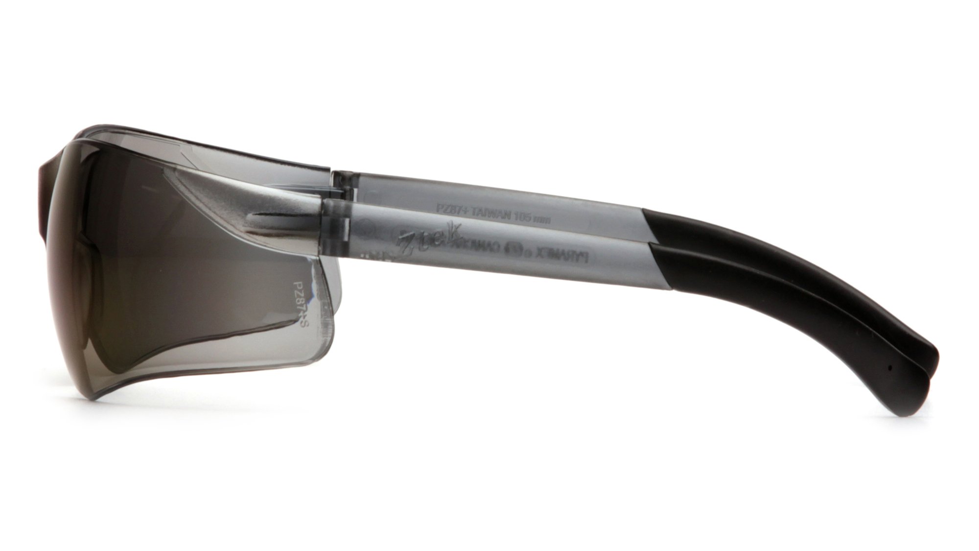 Pyramex S2575S Ztek Safety Glasses Blue Mirror with Blue Mirror Lens (12 Pair)