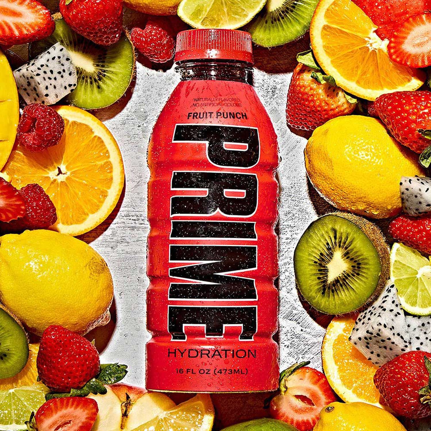 Prime Hydration Sports Drink Variety Pack - Energy Drink, Electrolyte Beverage - Lemon Lime, Tropical Punch, Blue Raspberry - 16.9 Fl Oz 6 Pack Packaged by BOOLS