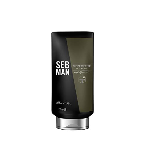 SEB MAN The Protector by Sebastian, Men's Shaving Cream, 4.7oz
