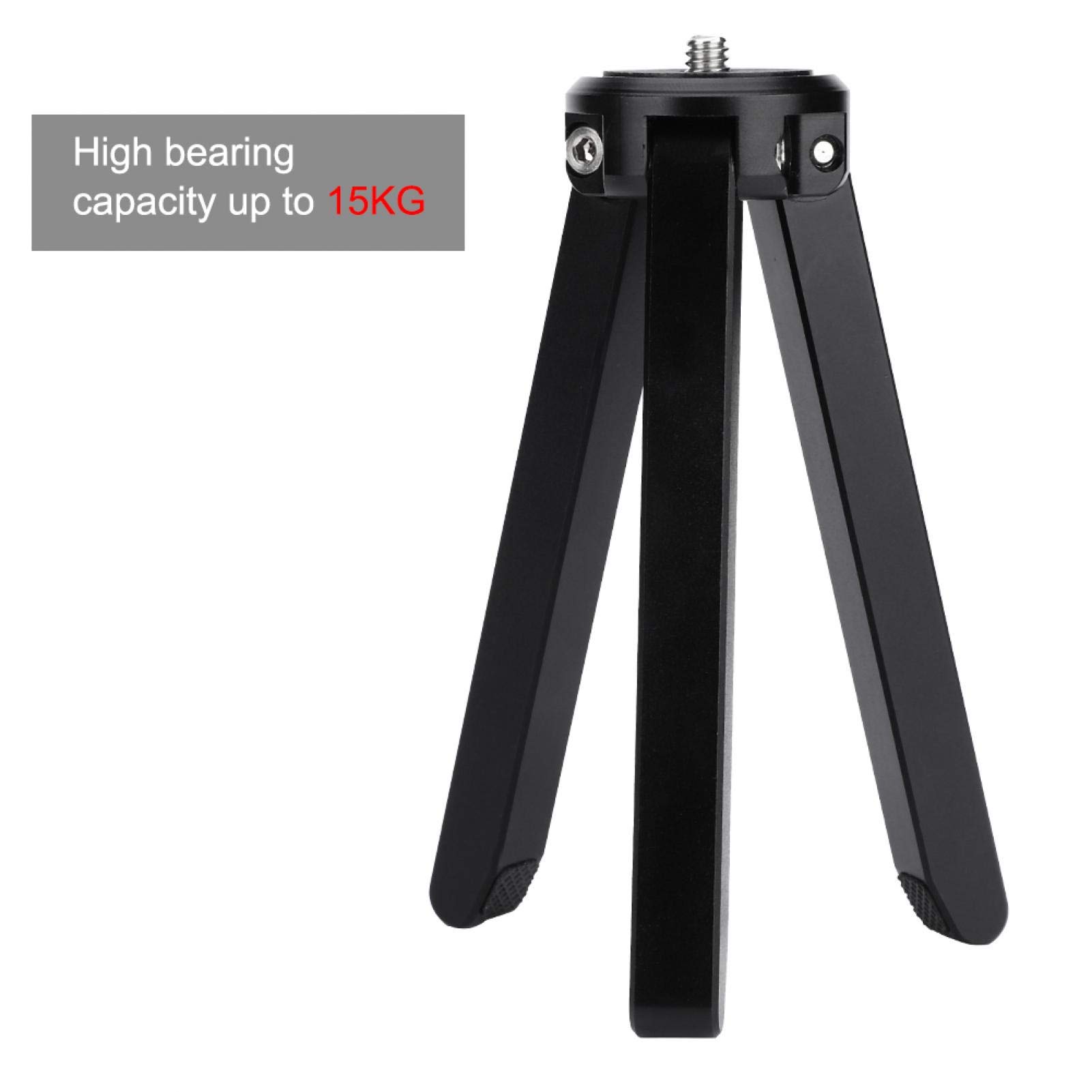 Valentine's Day PresentFolding Mini Tripod Aluminium Alloy Mini Tripod, Action Camera Tripod, for Travel Outdoor