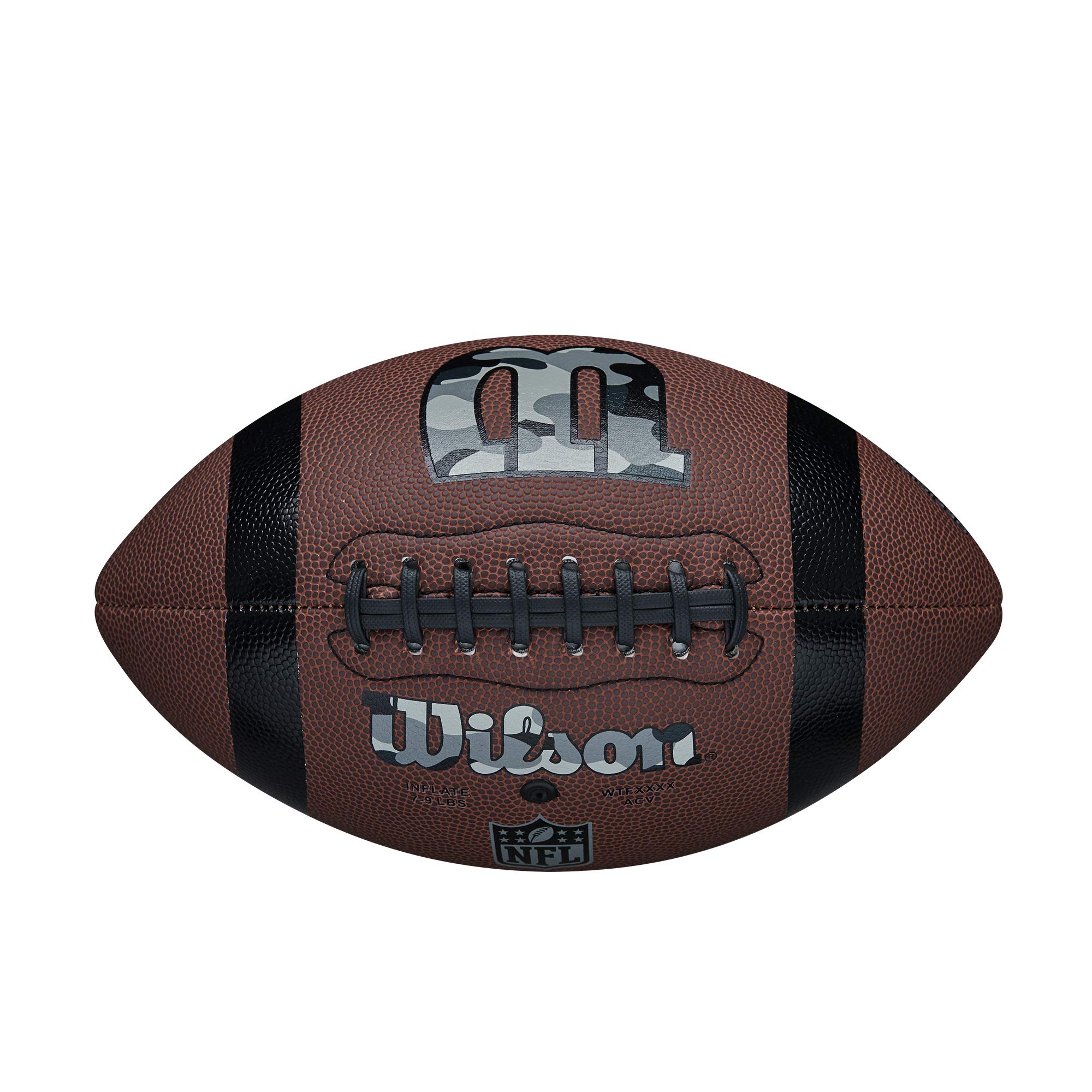 WILSON NFL Legend Football - Black Camo, Junior Size