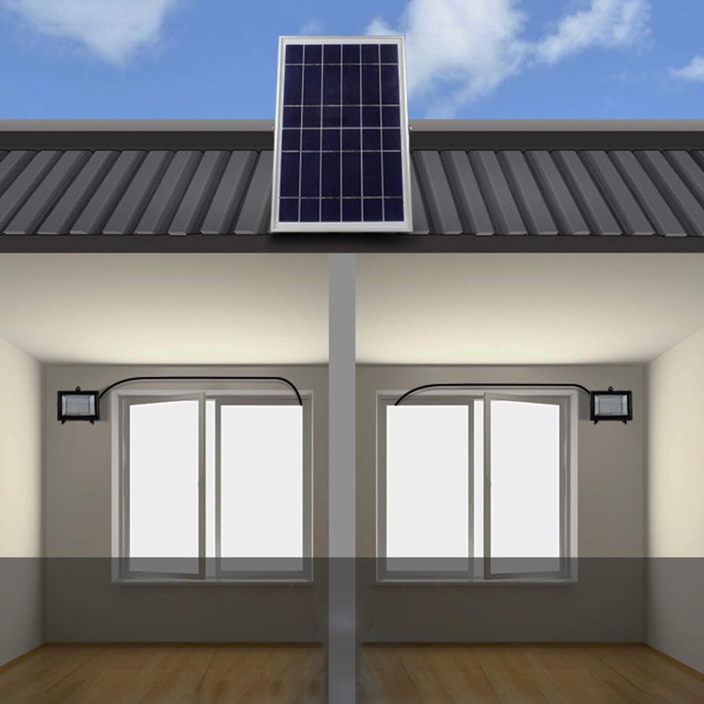 Solar Light Outdoor Home Garden Light, LED Intelligent Light Control Induction Light Waterproof Garden Light Landscape Light with Remote Control