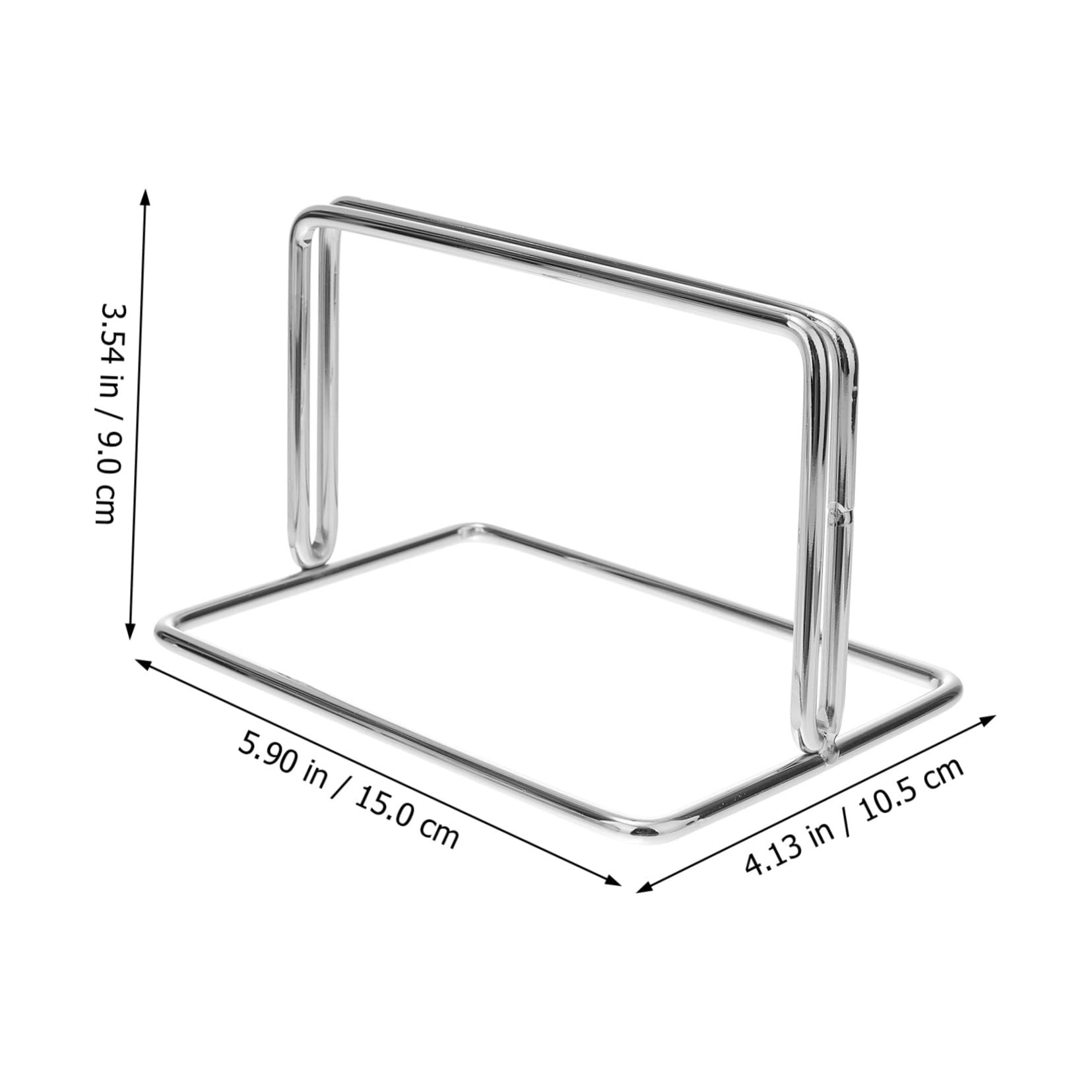 SECFOU Baffle Bracket Stainless Steel Metal Stand Privacy Divider Panel Clips Stainless Table Metal partition Bracket Metal Brackets Privacy Divider Bracket Office Safety mask Desk