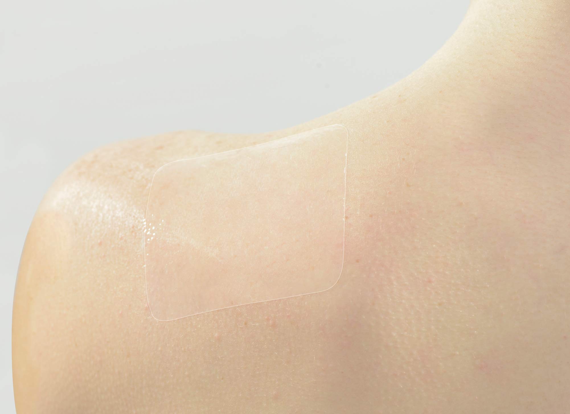 Transparent Adhesive Film Dressing 2" 3/8" X 4" 3/4" (6 cm X 7 cm) 50 Per Box (Waterproof) Upgraded Design; by Areza Medical