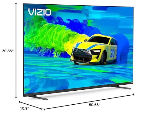 VIZIO 58-Inch M-Series 4K QLED HDR Smart TV w/Voice Remote, Dolby Vision, HDR10+, Alexa Compatibility, M58Q7-J01, 2022 Model