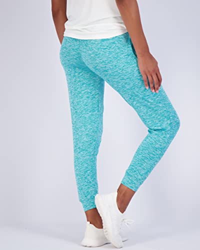 Real Essentials 3 Pack: Womens Plus Size Dry Fit Athletic Active Lounge Jogger Sweatpants Sweat Pants Teen Workout Gym Yoga Track Running Casual Pockets Soft Lightweight Exercise Just My - Set 5, 2X