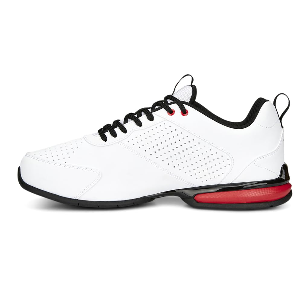 PUMA Mens Tazon Advance Bold Running Sneakers Shoes - White - Size 13 M