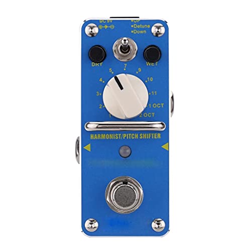 ZYZMH AHAR-3 Harmonizer Harmonist/Pitch Shifter Electric Guitar Effect Pedal Mini Single Effect with True Bypass