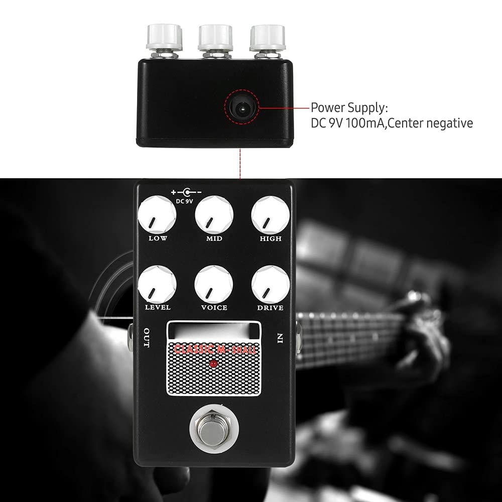 ZYZMH Classic M-Shall Speaker Simulator Cabinet Simulator Guitar Effect Pedal Guitar Pedal Speaker Simulation for Guitar