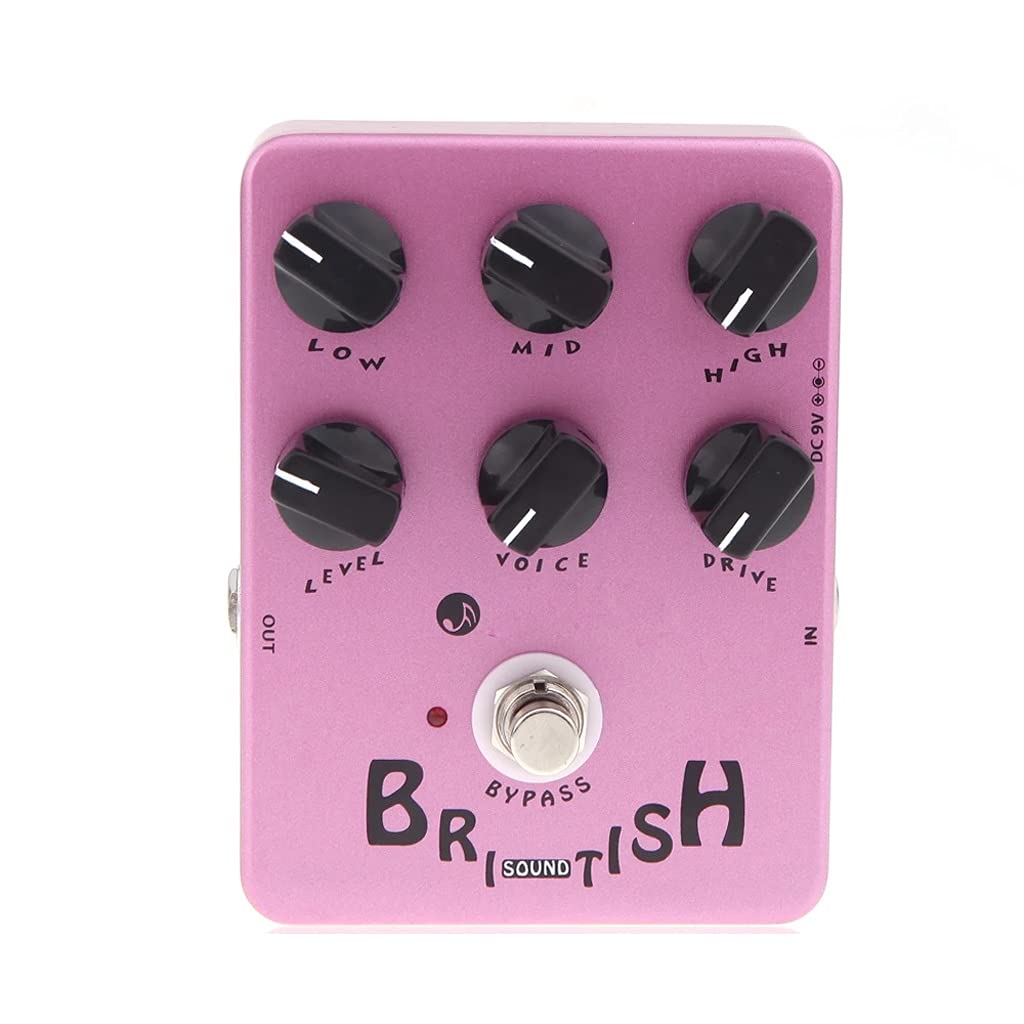 ZYZMH JF-16 Guitar Pedal British Sound Amp Sim Guitar Effect Pedal Guitar Accessories for Guitar Parts