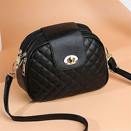 Simple Shoulder Crossbody Bag With Metal Chain Strap And Top Zipper Crossbody Bag with Chain Strap Cell Phone Purse with o