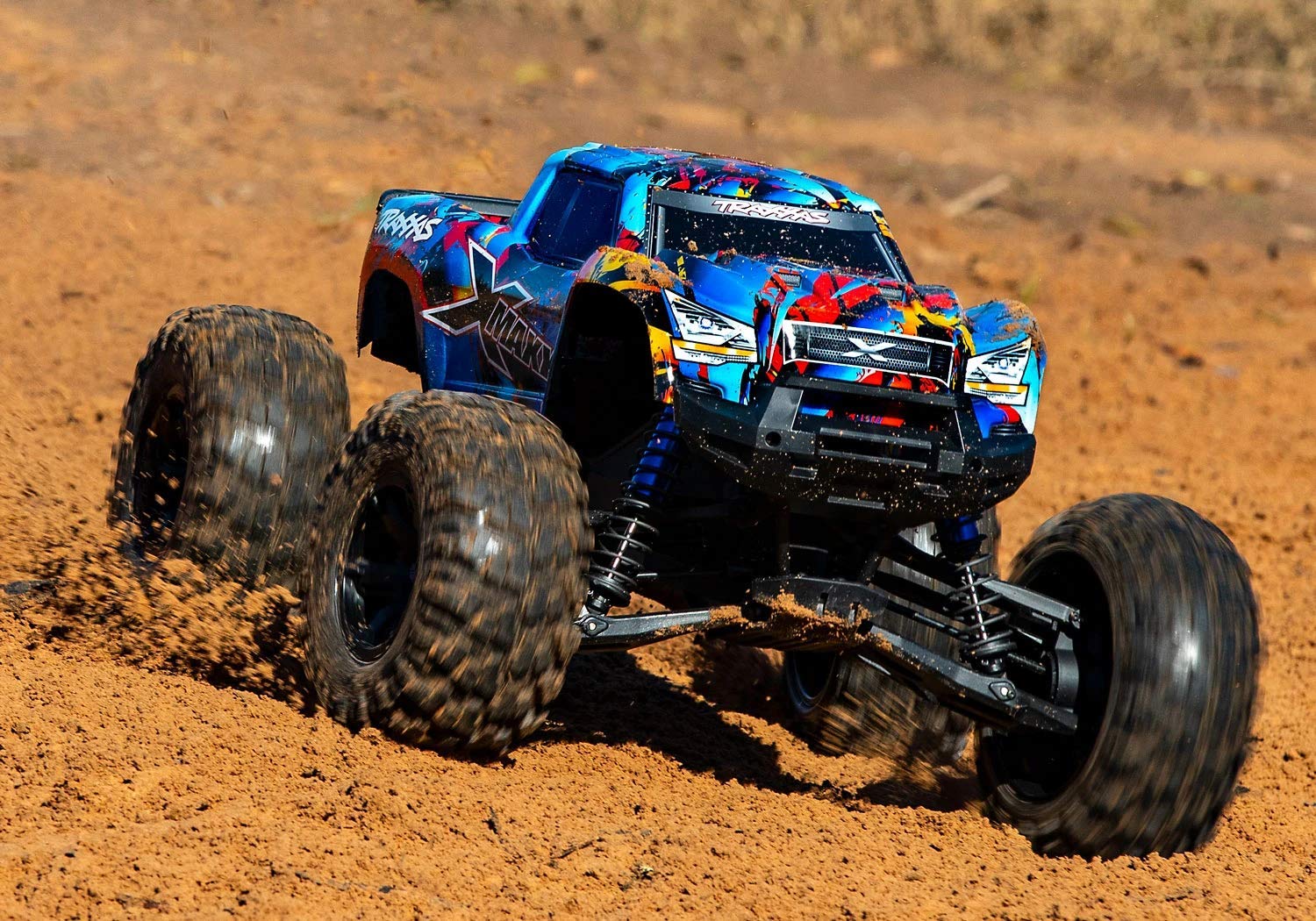 Traxxas X-Maxx: Brushless Electric Monster Truck with TQi Link Enabled 2.4GHz Radio System & Traxxas Stability Management (TSM)