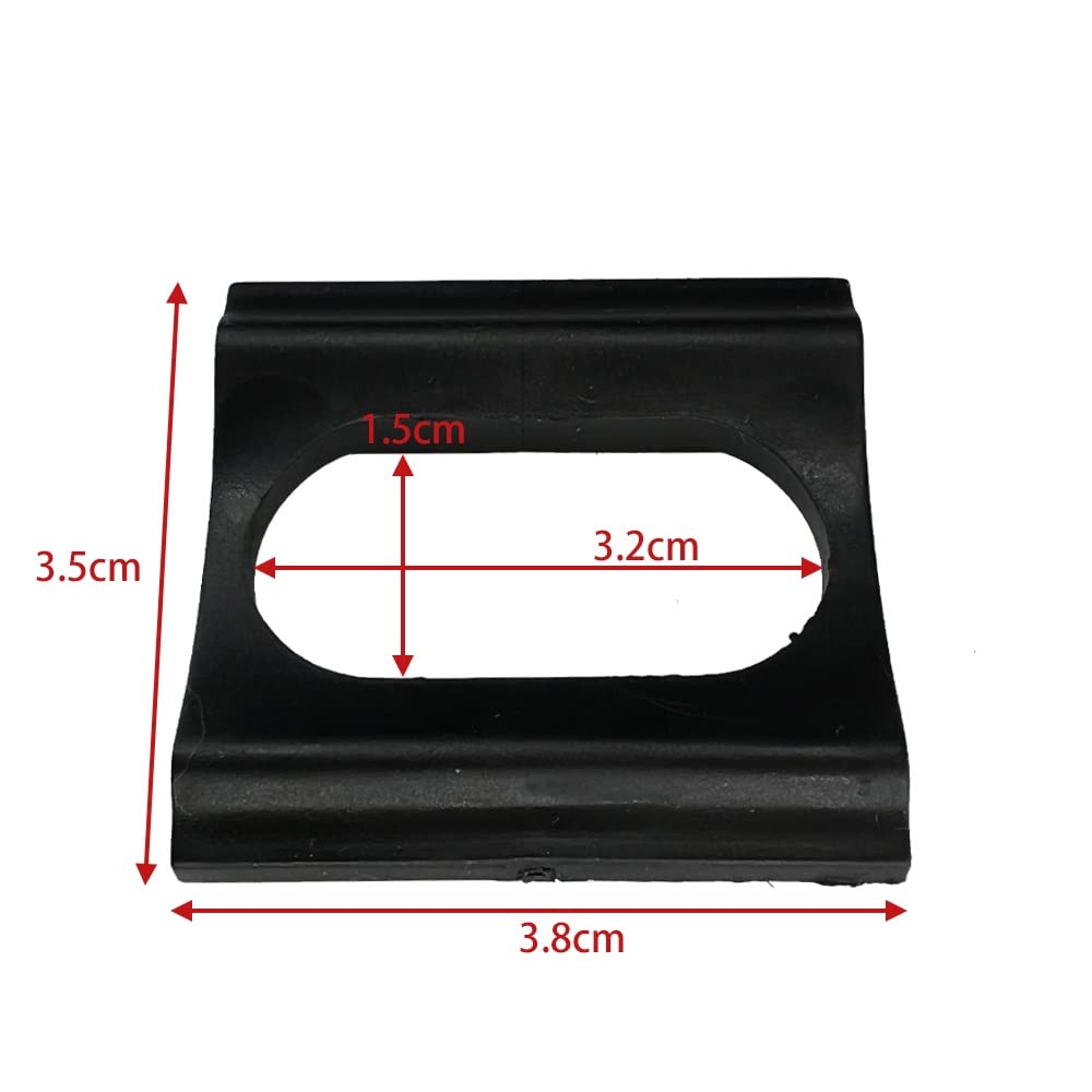 通用 Ebike Battery Rubber Pad Electric Bike Hailong Max G56 G70 Battery Shock Replacement Parts
