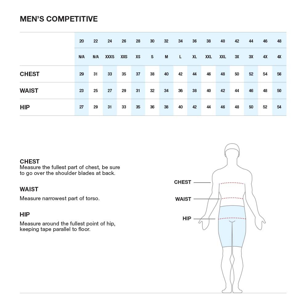 Speedo Men's Swimsuit Brief Endurance+ Beta Blade Team Colors