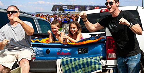 Pittman Outdoors PPI 102 AirBedz Original Truck Bed Air Mattress for 6'-6.5' Full Sized Short Truck Bed, Blue