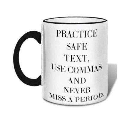 Retrospect Group Practice Safe Text Mug | Wayfair