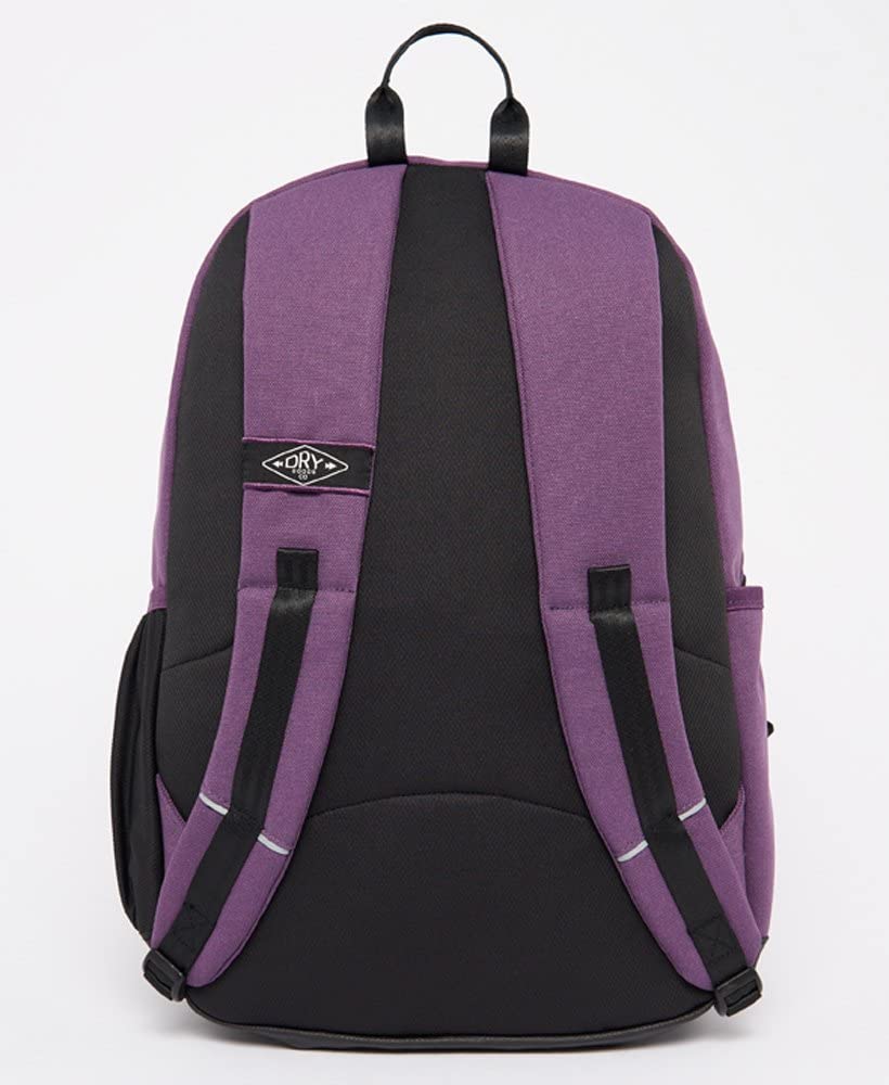 Superdry Mens Essential Montana Backpack, Classic Design Vintage Smoke Purple Size One Size