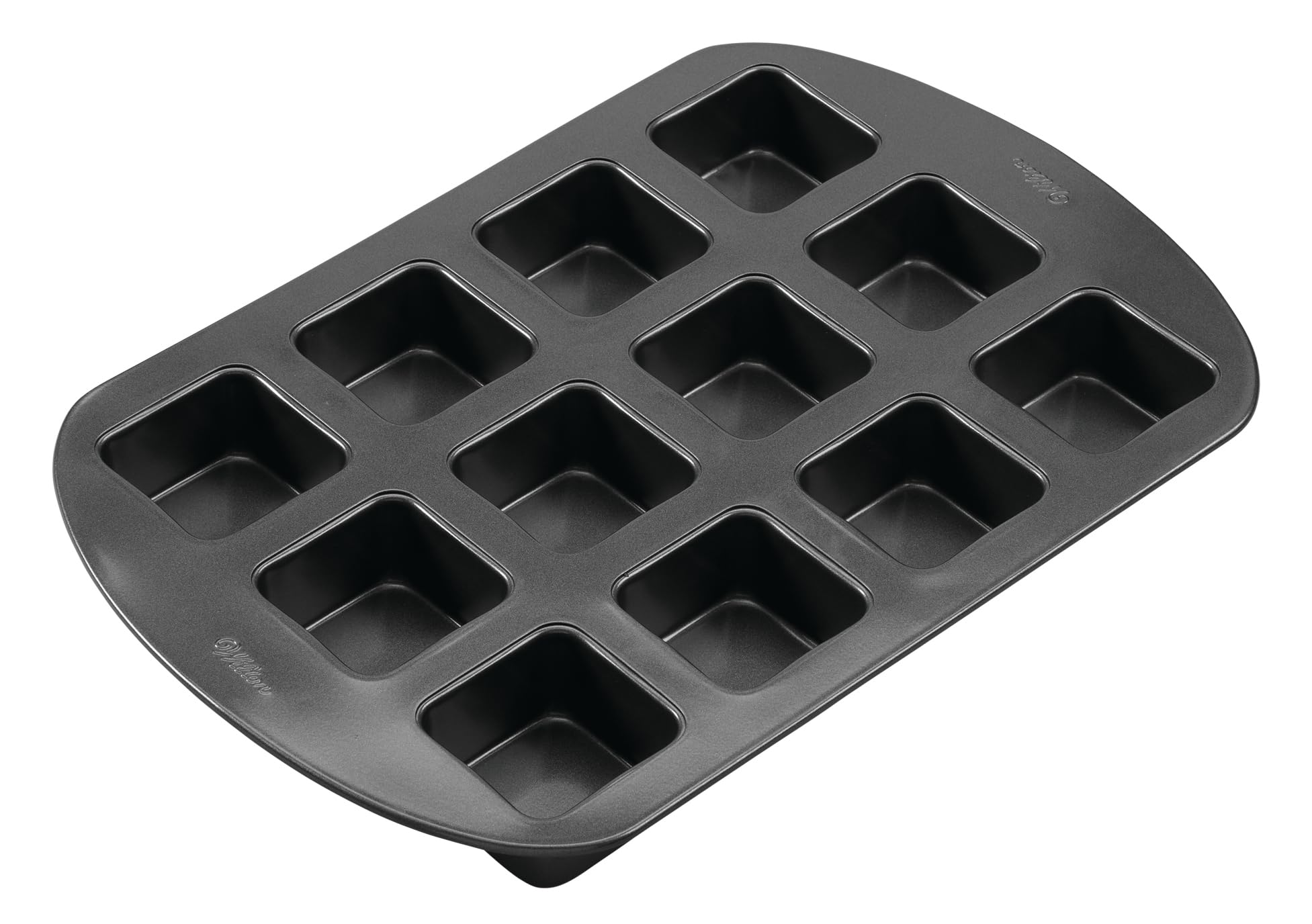 Wilton Brownie Bar Pan, 12-Cavity, Brownie Pan, Steel