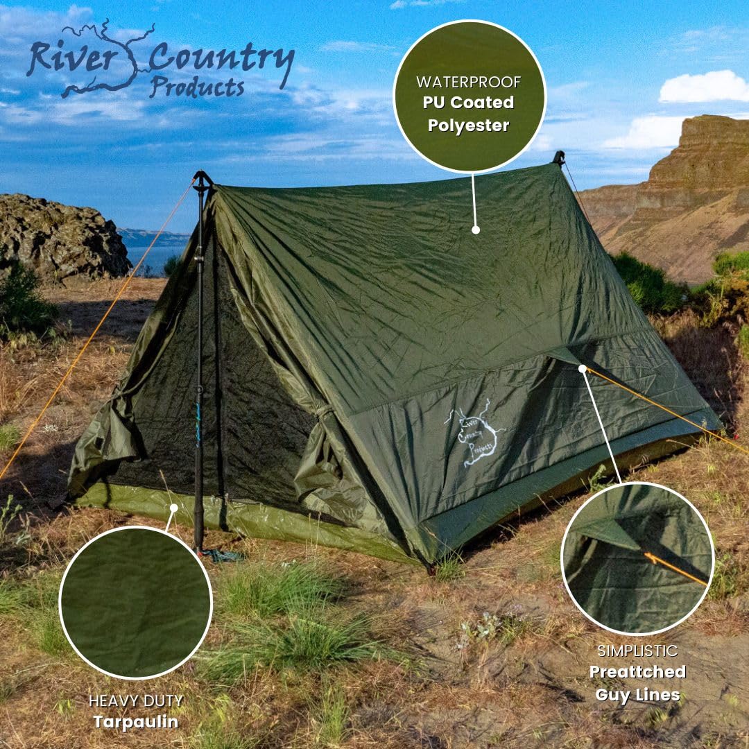 River Country Products Trekking Pole Tent