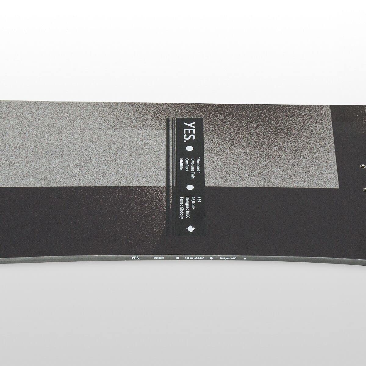 Yes Snowboards Standard, Directional Volume Twin, CamRock, 159cm