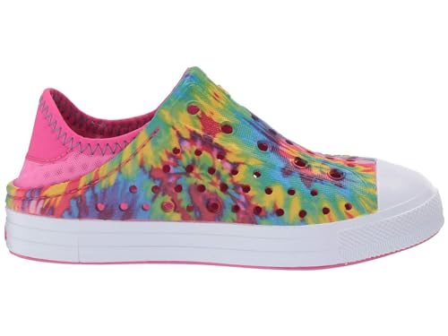 Skechers Girl's Foamies Guzman Steps - Color Hype Water Shoe, Multi, 8 Toddler