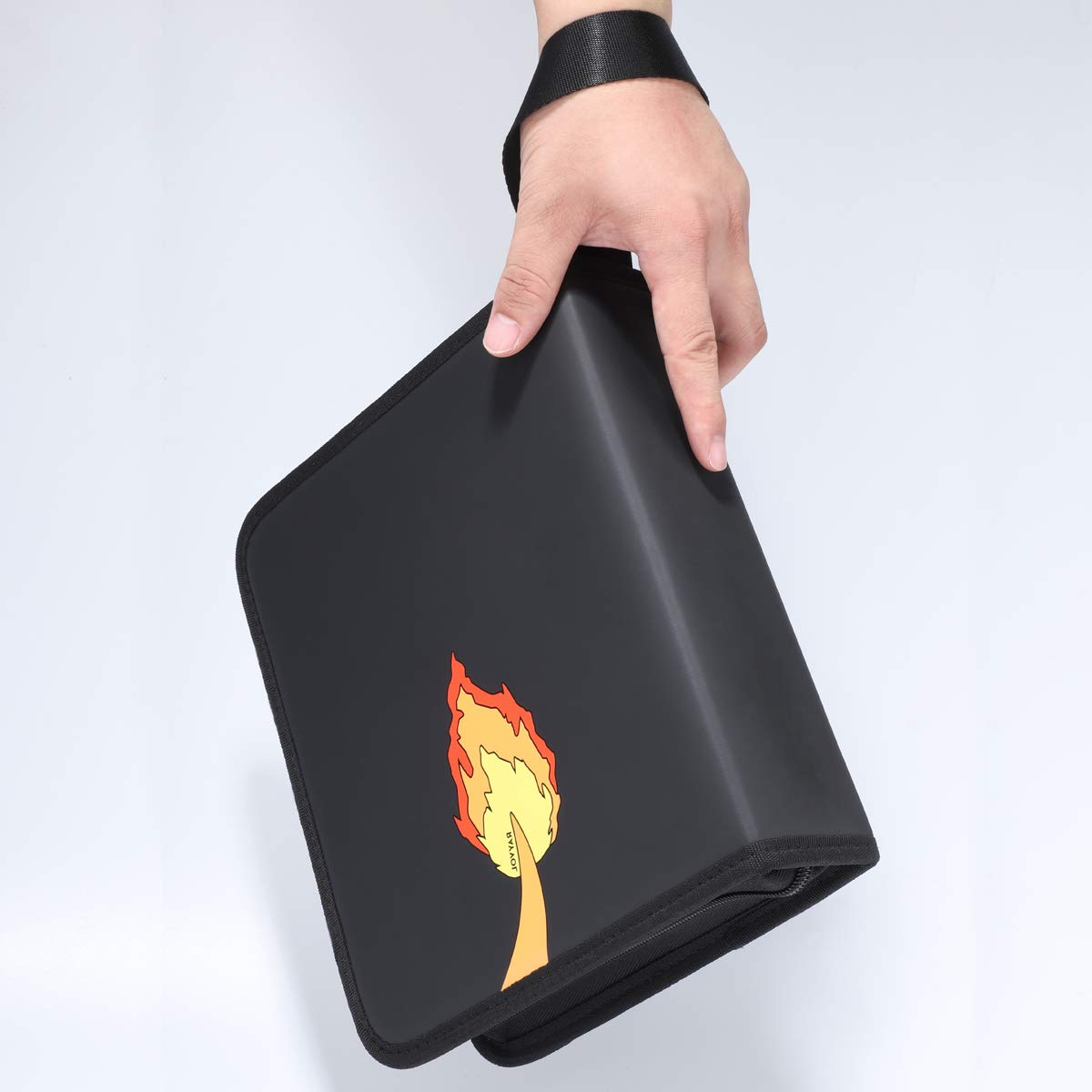 Rayvol 4-Pocket Card Binder, Fits Trading 480 Cards with 60 Sheets, Portable Cards Collector Album for TCG