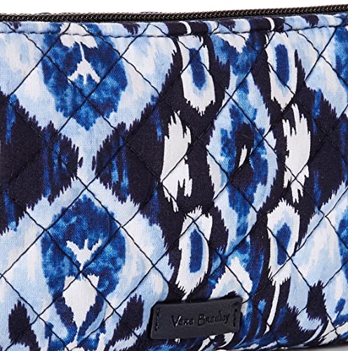 Vera Bradley Women's Cotton Accordion Wristlet With RFID Protection, Ikat Island, One Size