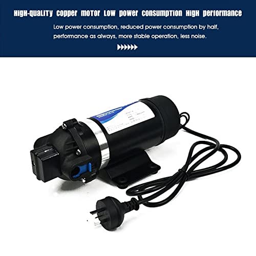 XuuSHA Hand Bilge Pump AC220/110V Electric Mini High Pressure Water Pump Cleaning Machine DP-160S Bilge Pump Automatic (Voltage : 24V)