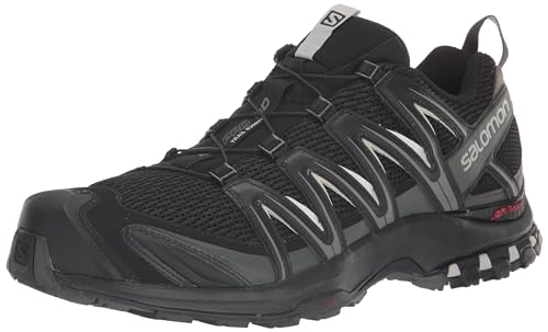 Salomon Men's XA PRO 3D Trail Running Shoes for Men, Black / Magnet / Quiet Shade, 7.5