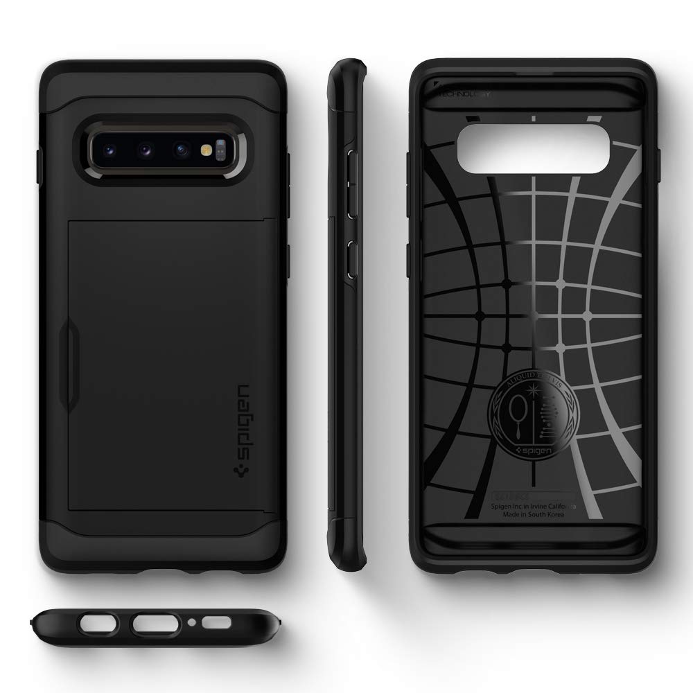 Spigen Slim Armor CS Designed for Samsung Galaxy S10 Plus Case (2019) - Black