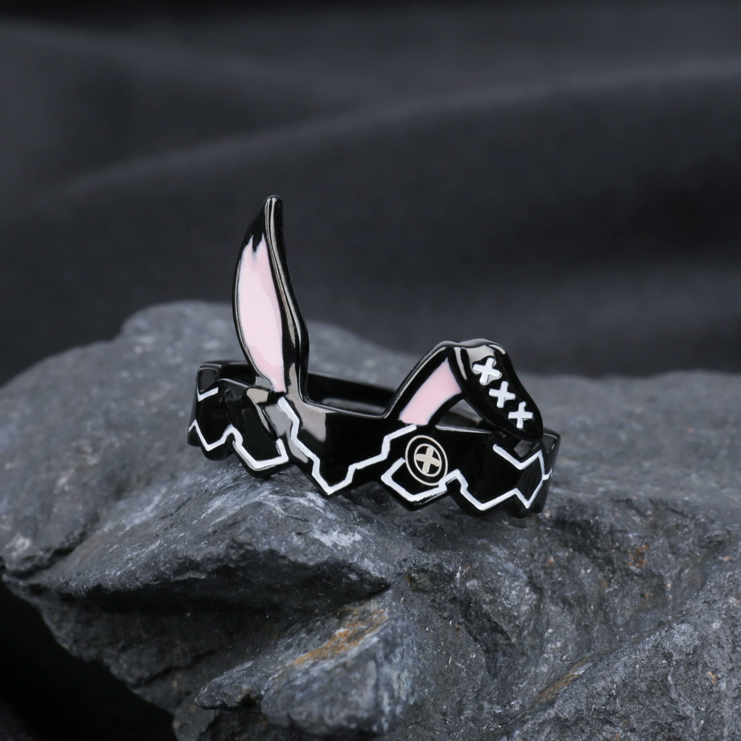 TWINKANIME Date a Anime Live Benny Version Himekawa Yoshino S925 Ring “All 2” Anime Ring for Cosplay Open Band High Durability Adjustable Ring (Benny Version Himekawa Yoshino)