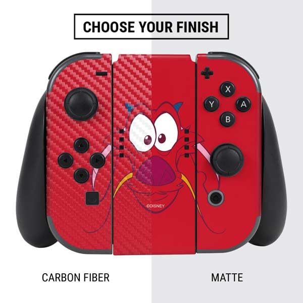 Skinit Decal Gaming Skin Compatible with Nintendo Switch Bundle - Officially Licensed Disney Mulan Mushu Design