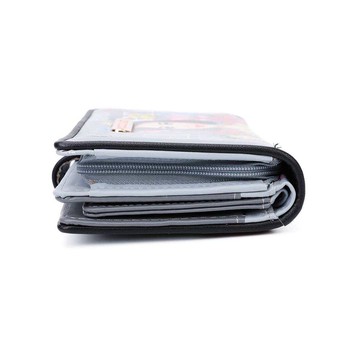 PRT6901 NICOLE LEE WRISTLET WALLET CUTE TIARA GOES DANCING