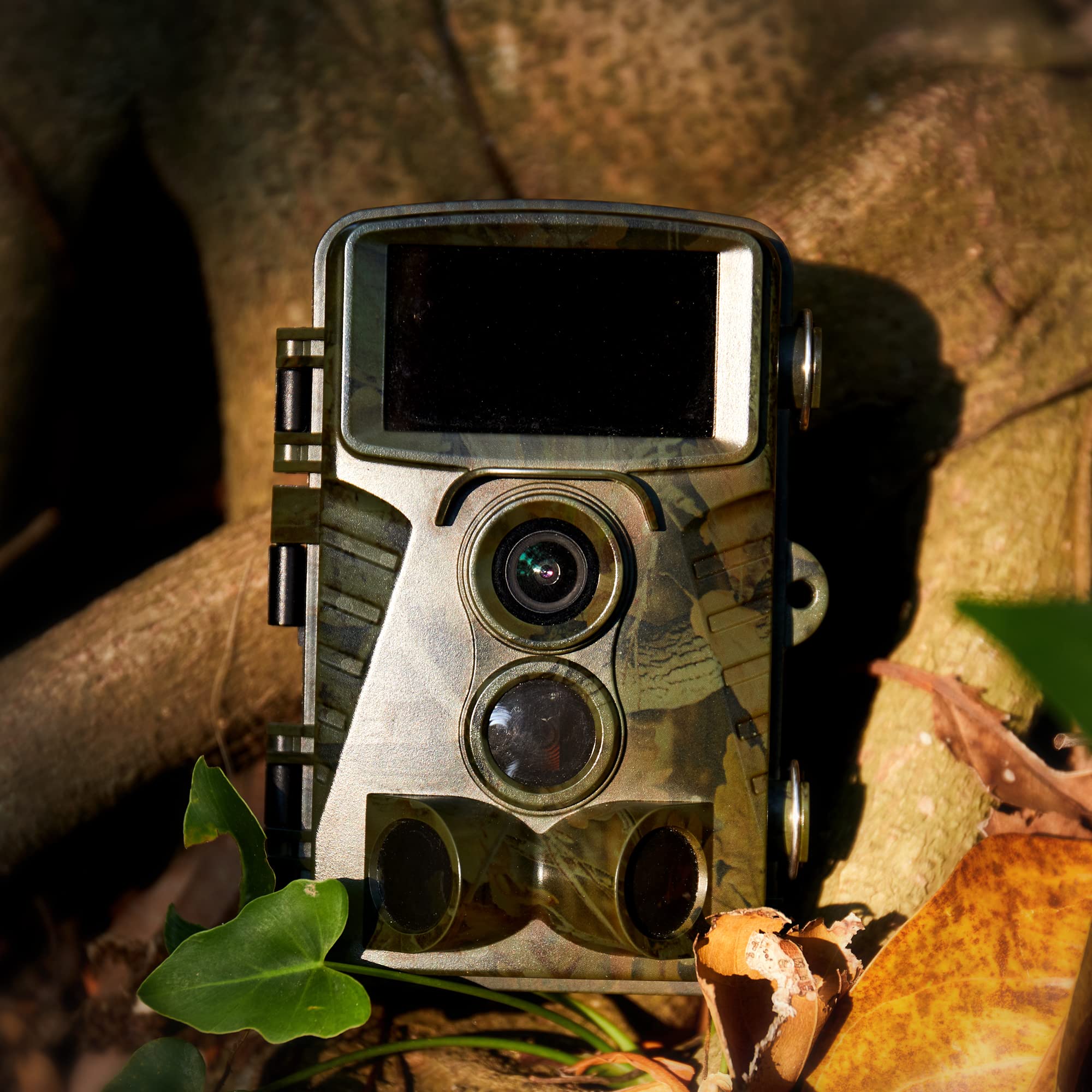 WiFi Trail Camera 4K 32MP Bluetooth Game Camera Phone Hunting Camera with Night Vision 0.2s Activated 120° Detection IP66 Waterproof for Wildlife Deer Scouting Monitoring