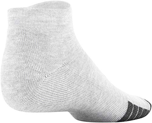 Under Armour Adult Performance Tech Low Cut Socks, Multipairs, Steel Assorted (6-Pairs), X-Large