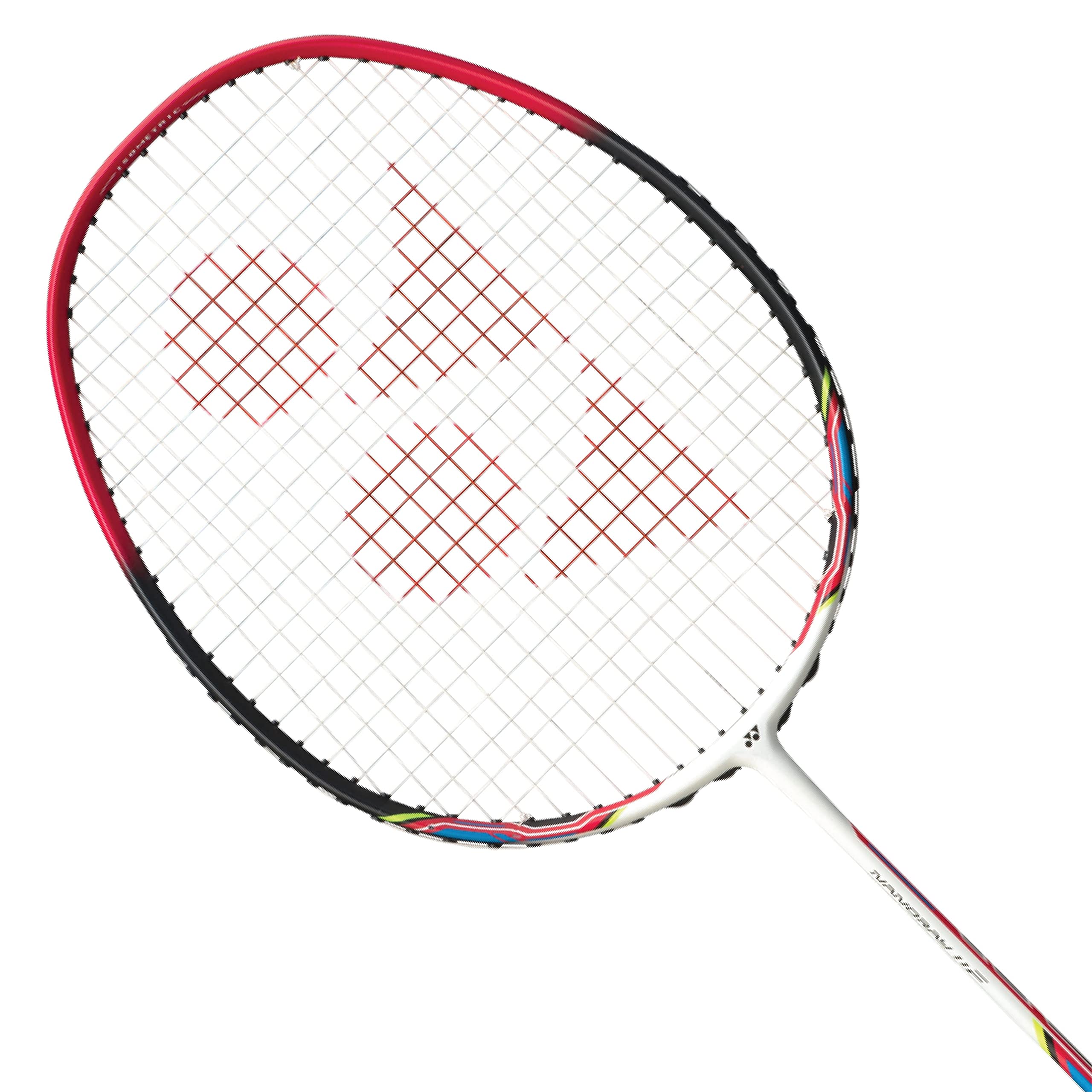Yonex Nanoray 11F Badminton Pre-Strung Racket (White/Red)(4UG5)