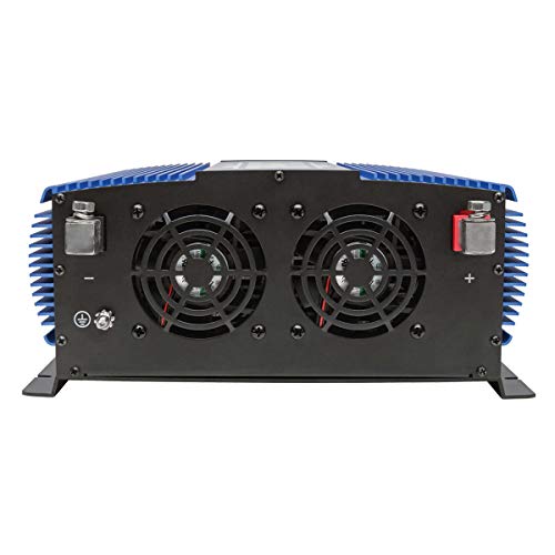 Tripp Lite 3000W Power Inverter, Heavy-Duty Power Inverter with 4 AC 2 USB Outlets, 2.0A Battery Cables (Pinv3000)