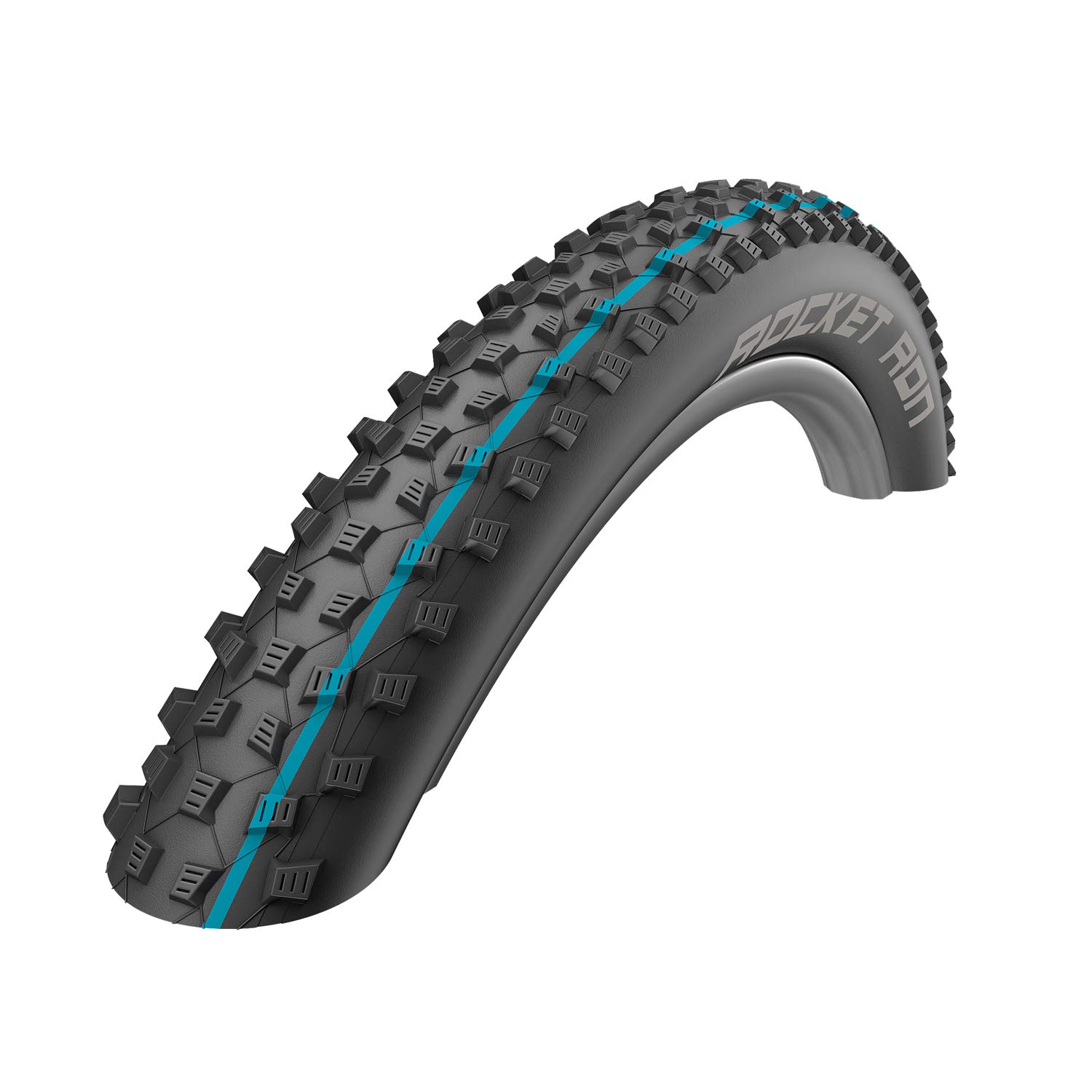 Schwalbe, Rocket Ron Addix, Tire, 27.5''x2.25, Folding, Tubeless Ready, Addix Speedgrip, SnakeSkin, 67TPI, Black