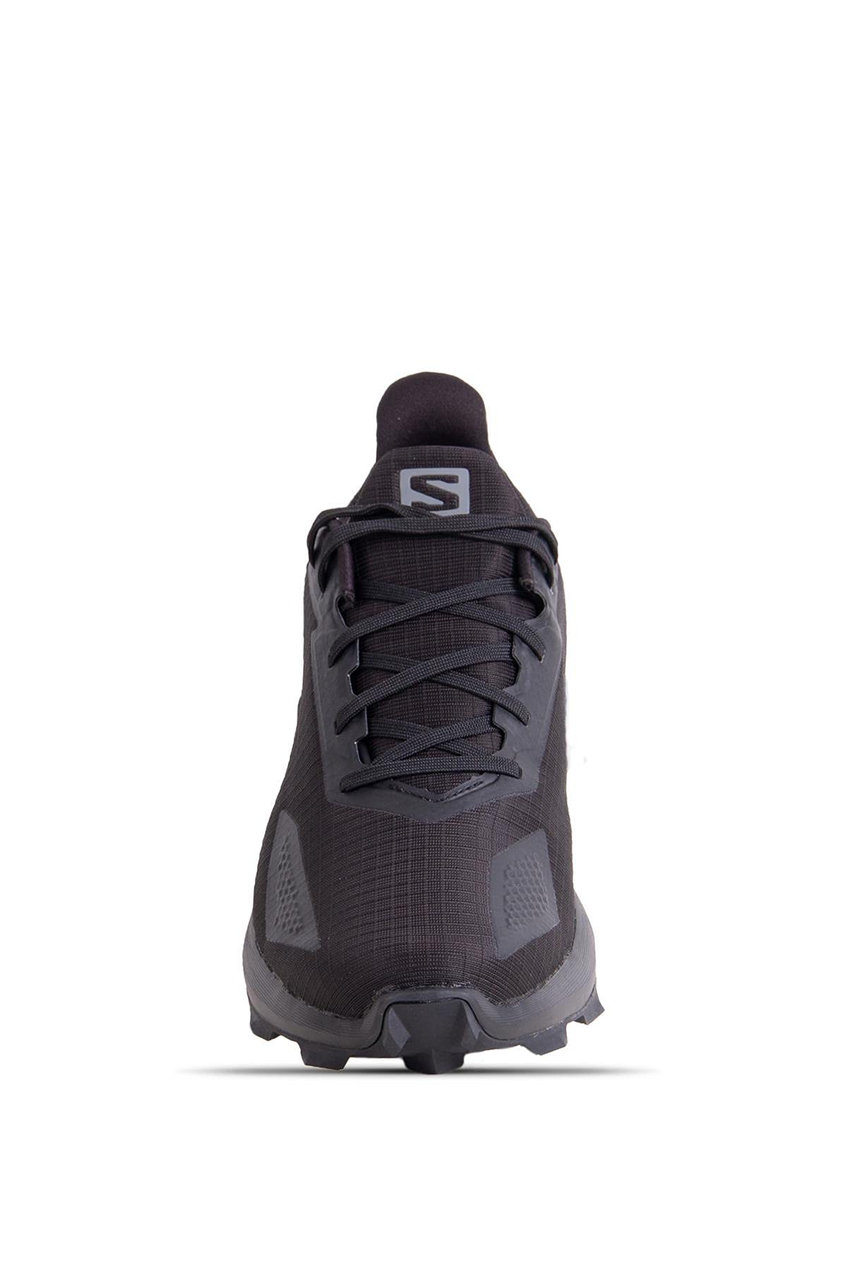 Salomon ALPHACROSS Blast Gore-TEX Trail Running Shoes for Men Sneaker, Black/Black/Black, 11.5