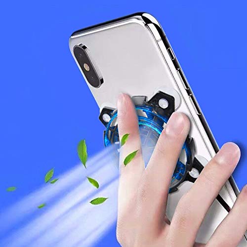 Tablet Cooling Fan Phone Cooling Fan Dual 50mm USB Cooling Fan for Tablets and Cell Phones Cooling from 4.5 to 7 inches Phone Cooler for Game ipad