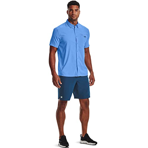 Under Armour Men's Drift Tide 2.0 Short-Sleeve T-Shirt, Carolina Blue (475)/Deep Sea, X-Large