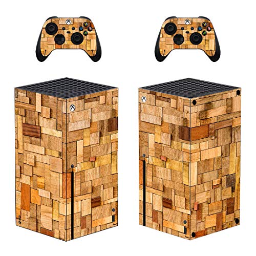Vinyl Skin Sticker Cover Decal for Microsoft X-box-Series-X Console and Remote Controllers Paysage Color HD Printing (only fit X-box-Series-X )