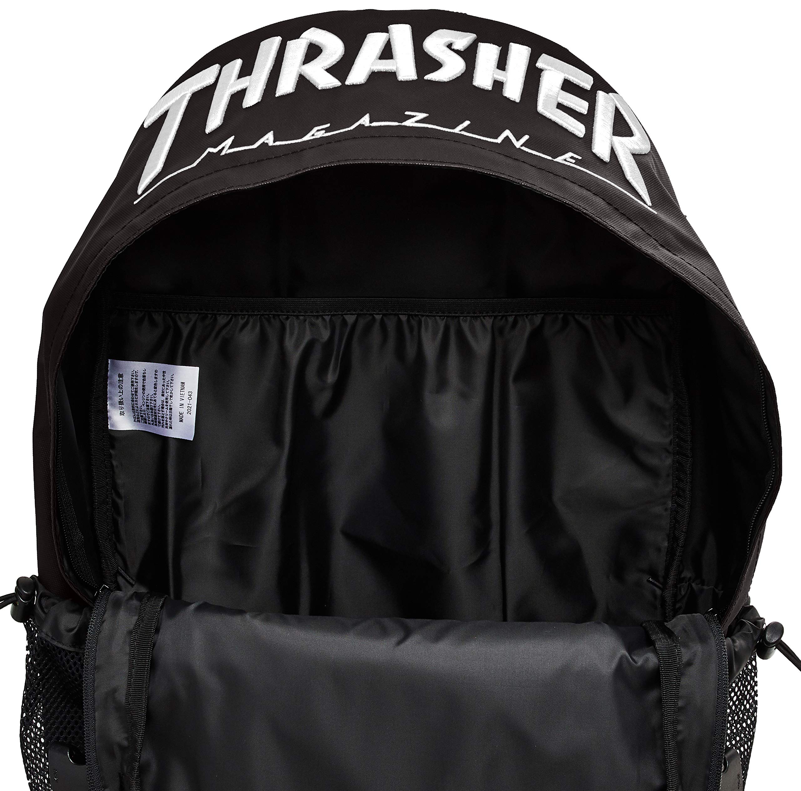 THRASHER(スラッシャー) Skateboarding, BKWT_Black White