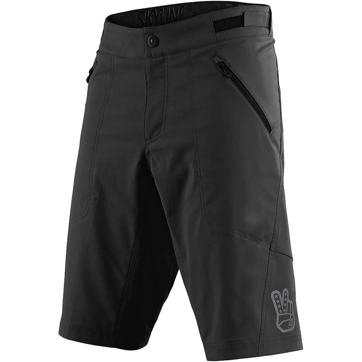 Troy Lee Designs Mens | All Mountain | Mountain Bike | Skyline Short W/Liner (Black, 34)