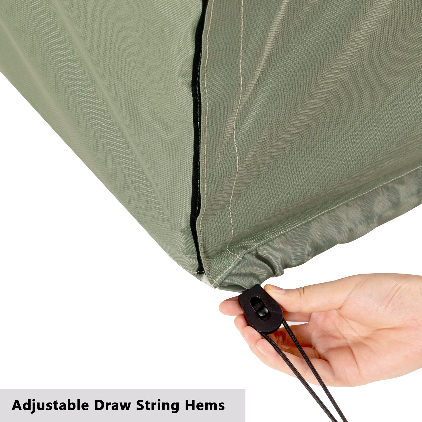 Sunolga Air Conditioner Cover for Outside Units, Water Resistant and Windproof Design - AC Covers Fits up to 36 x 36 x 39 inches