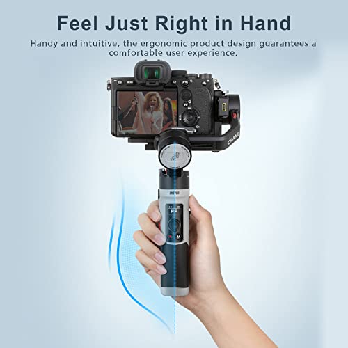 Zhiyun Crane M2S Gimbal Stabilizer for Mirrorless Camera Action Camera and Smartphone, Zhiyun Crane M2 Upgrade with Integrated Fill Light