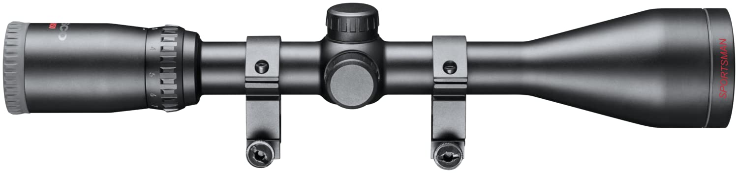 Tasco Sportsman 3β9X50mm Black Hunting Riflescope Rings, T3950