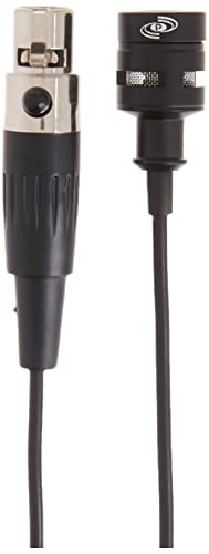 PYLE-PRO PLSMS30 Lavalier Lapel Clip On Microphone, Wired, Uni-Directional, 4pin Mini XLR, Ideal for TV Broadcasters, Singers, Lecturers, Musicians, DJs, Actors, MCs
